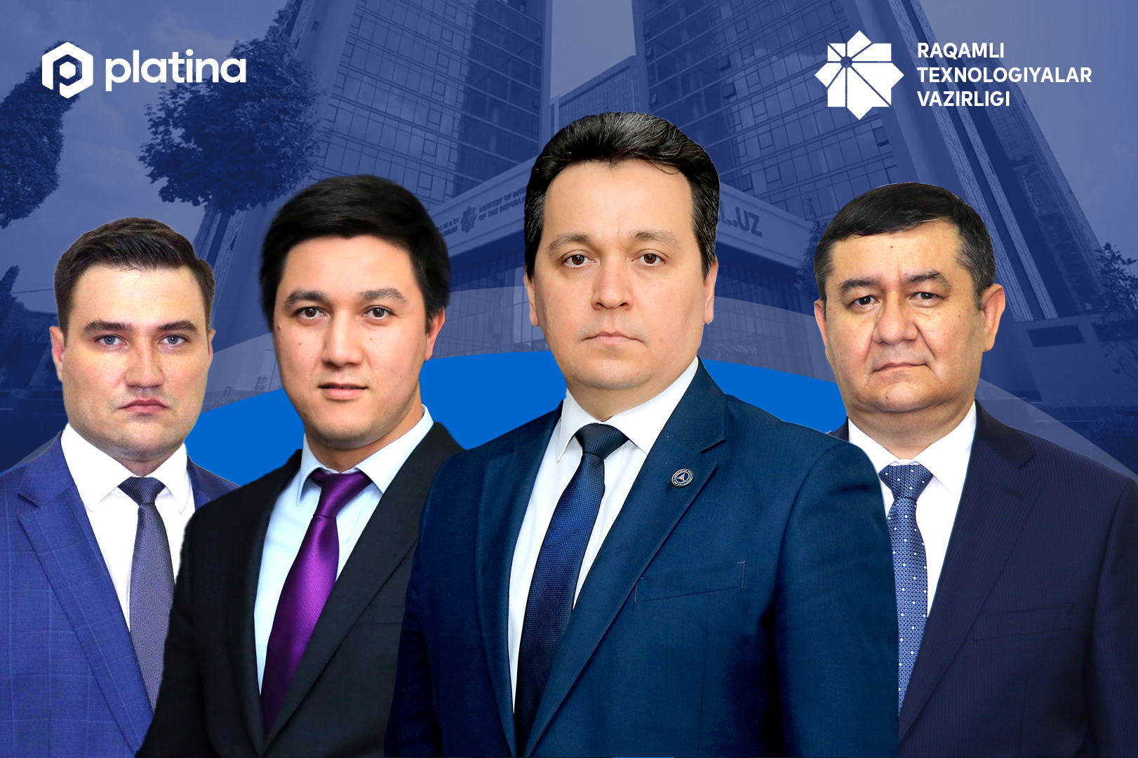 Рақамли технологиялар вазирлиги раҳбариятини танийсизми?